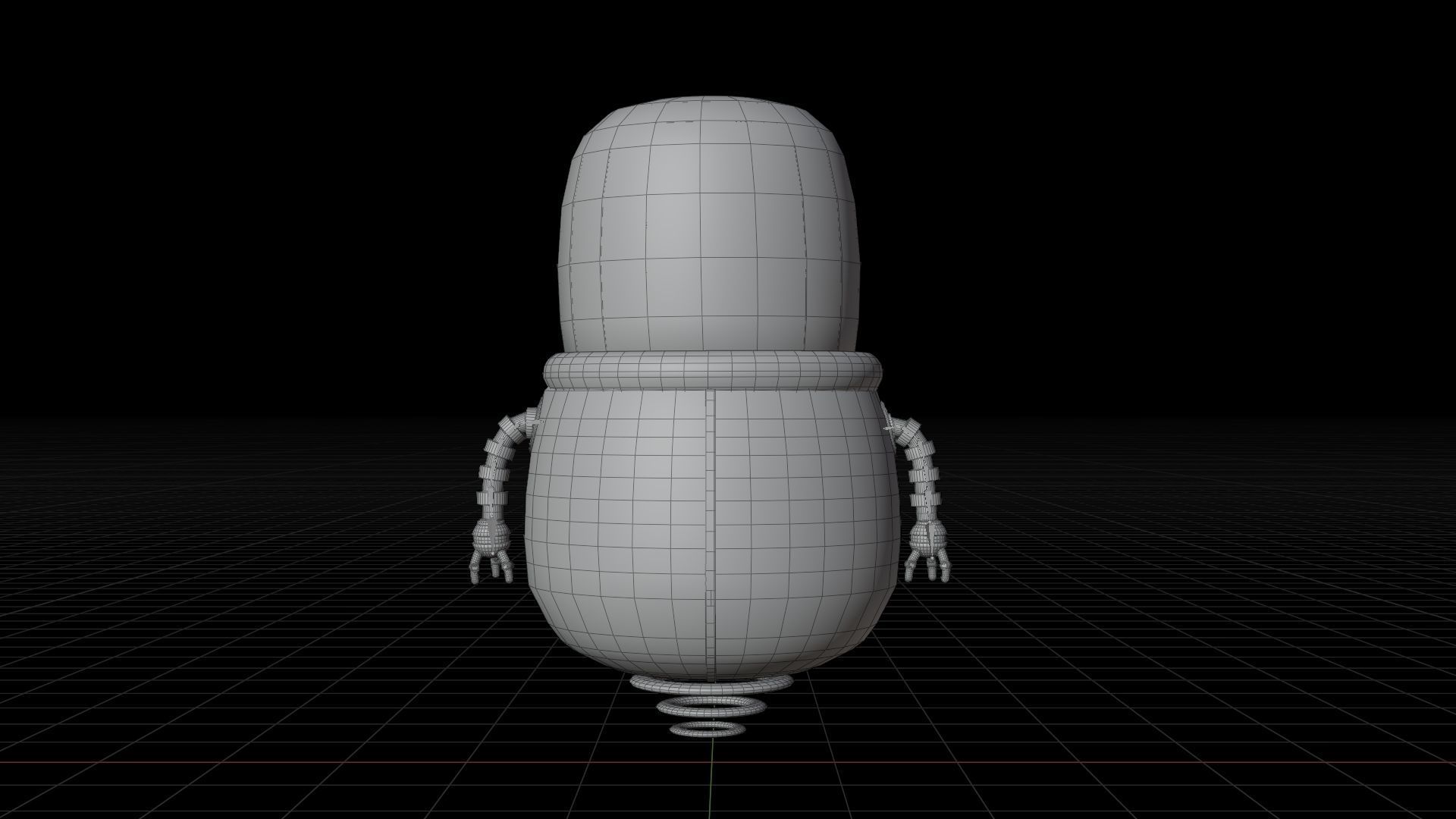 Simple rigged Green Alien in metal suit 3D model rigged | CGTrader