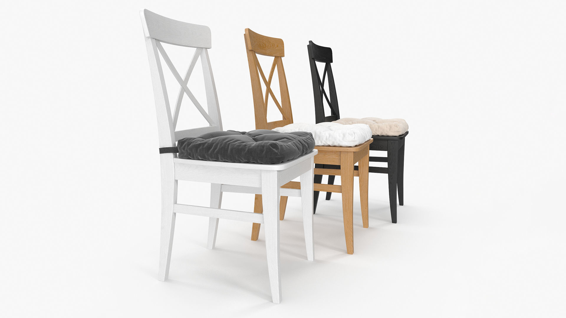 Ingolf Chair by IKEA 3D model | CGTrader
