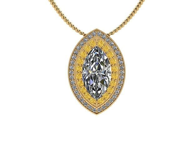 Pendent 3D model 3D printable | CGTrader