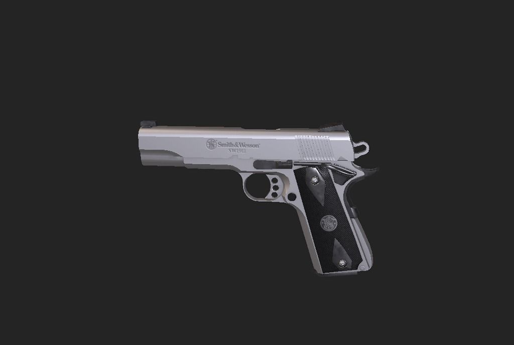 3D model Modern Pistol 6 VR / AR / low-poly | CGTrader