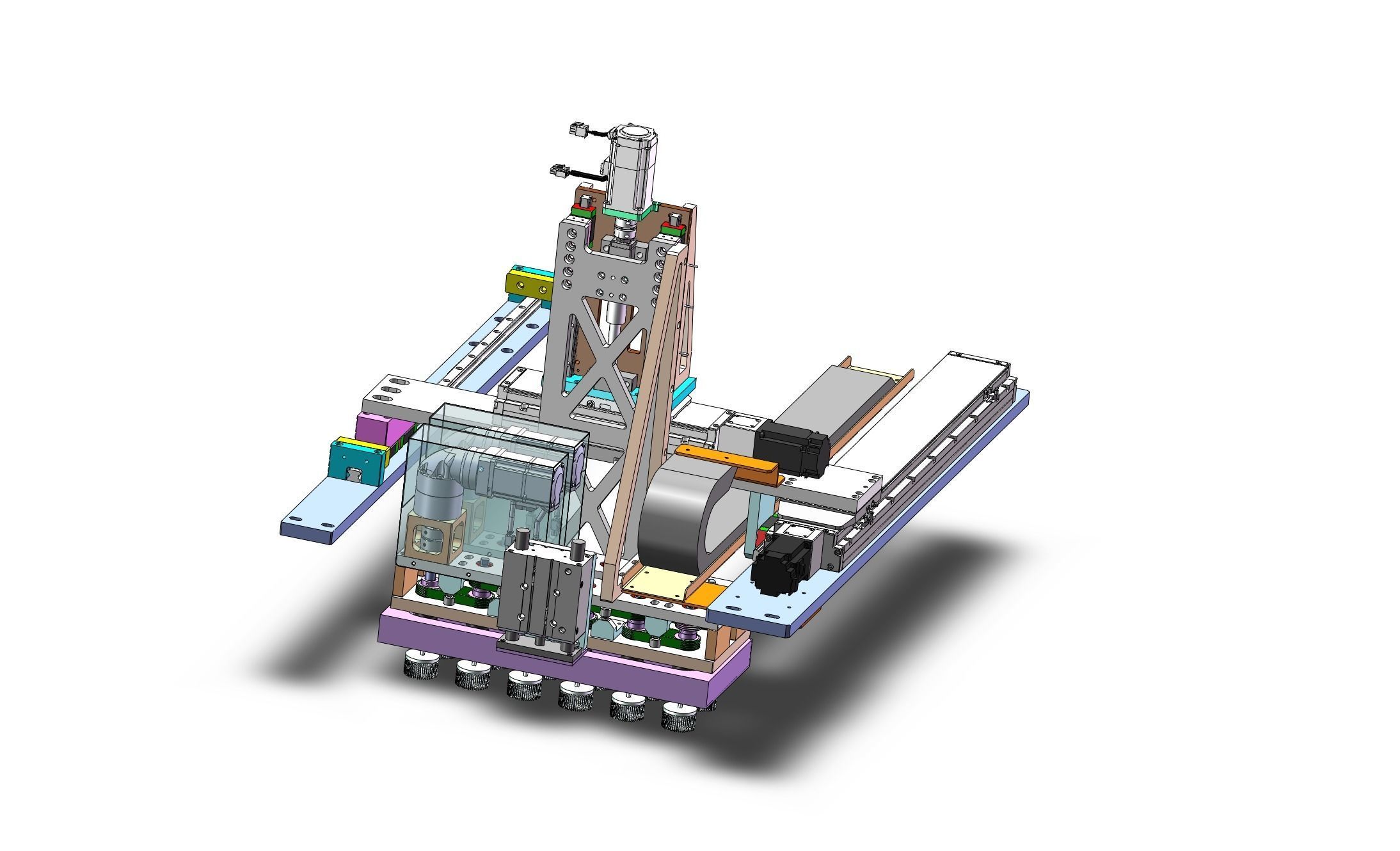 Circular lithium battery cleaning equipment 3D model | CGTrader