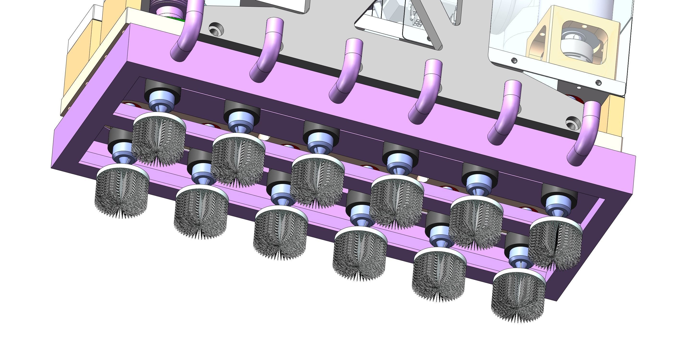 Circular lithium battery cleaning equipment 3D model | CGTrader