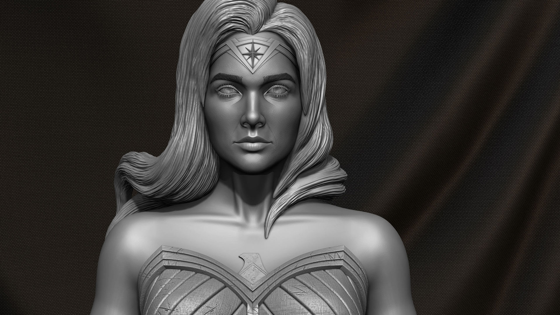 Wonder Woman 3D Model 3D model 3D printable | CGTrader