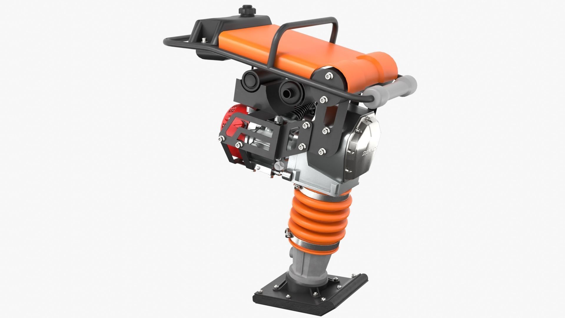 Vibratory Rammer 3D model | CGTrader