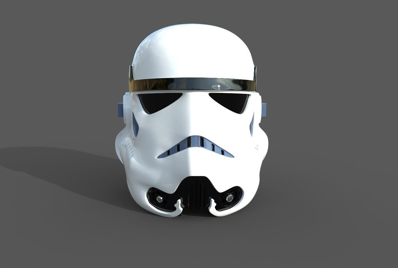 3D model DIY star wars stormtrooper helmet VR / AR / low-poly | CGTrader