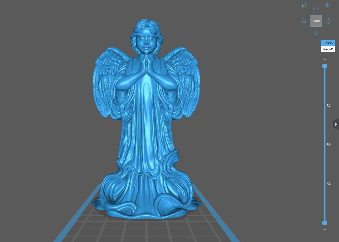 Archangel Guardian Angel 3D model 3D printable | CGTrader