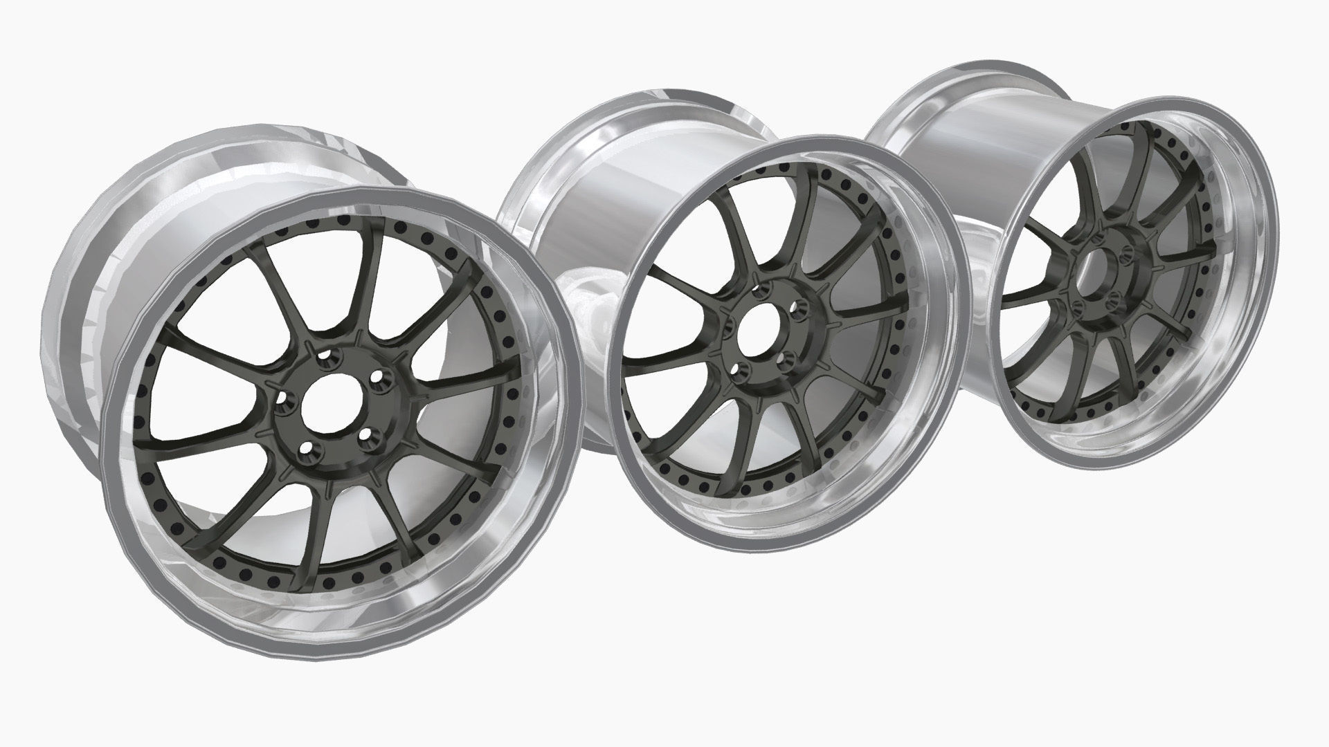 3D model SSR Professor SP5 Wheel VR / AR / low-poly | CGTrader