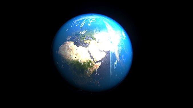 Earth 3D model animated | CGTrader
