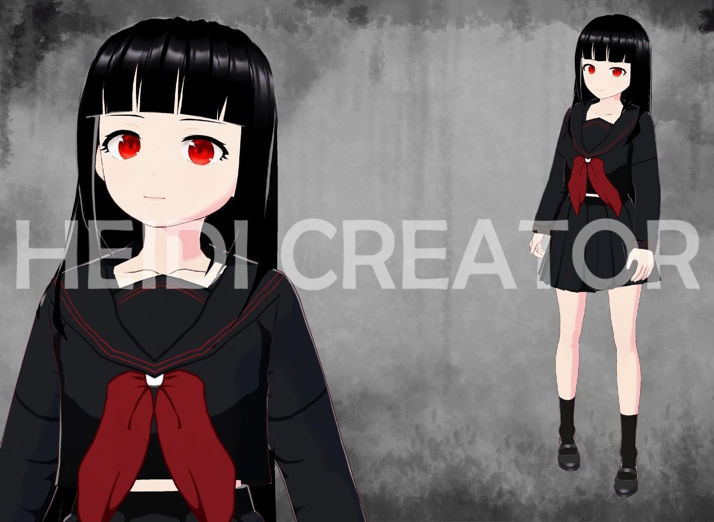 3D model Emma 3D Cute Vtubing Model Avatar VR / AR / low-poly | CGTrader