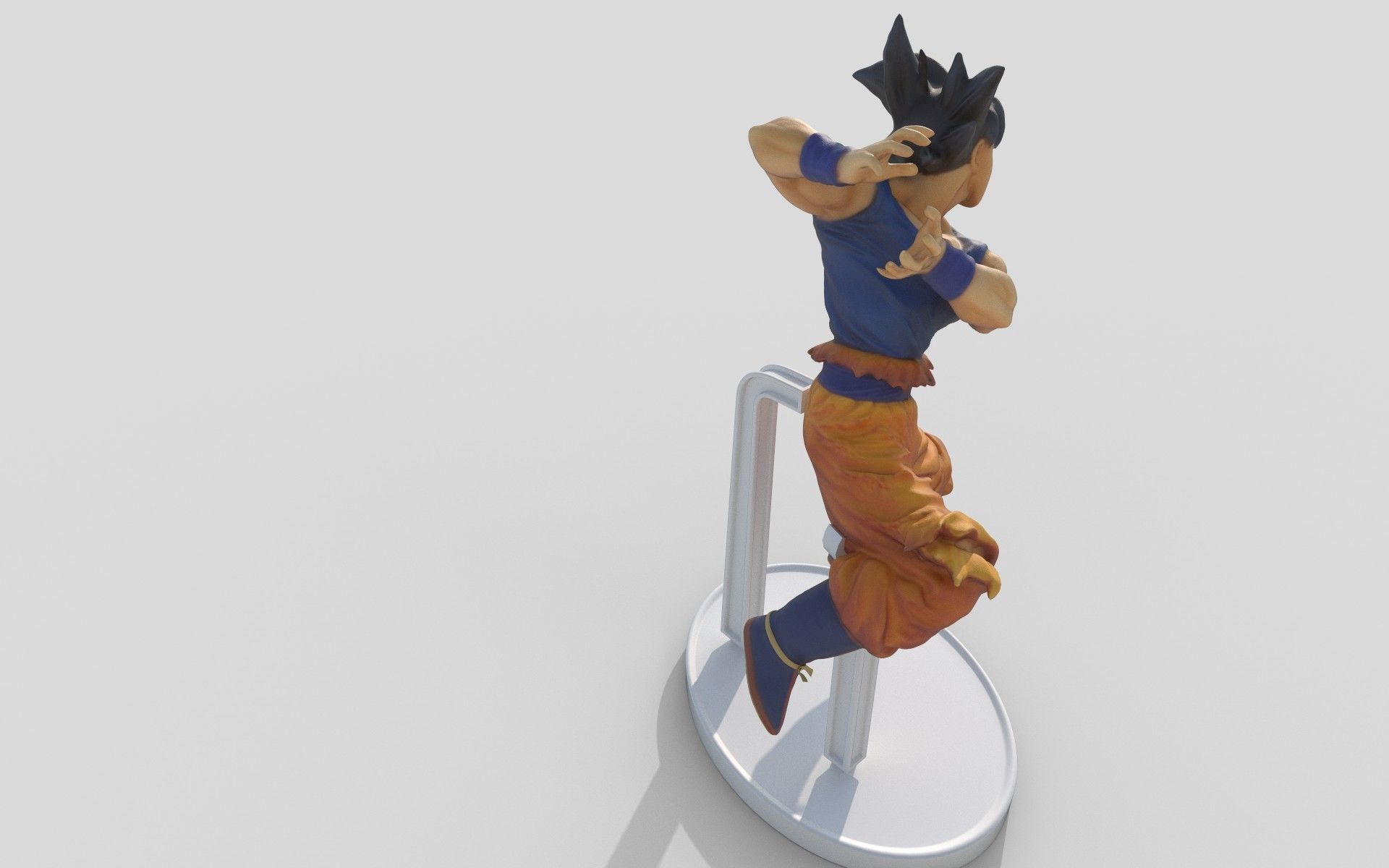 3D model Dragon ball character VR / AR / low-poly | CGTrader