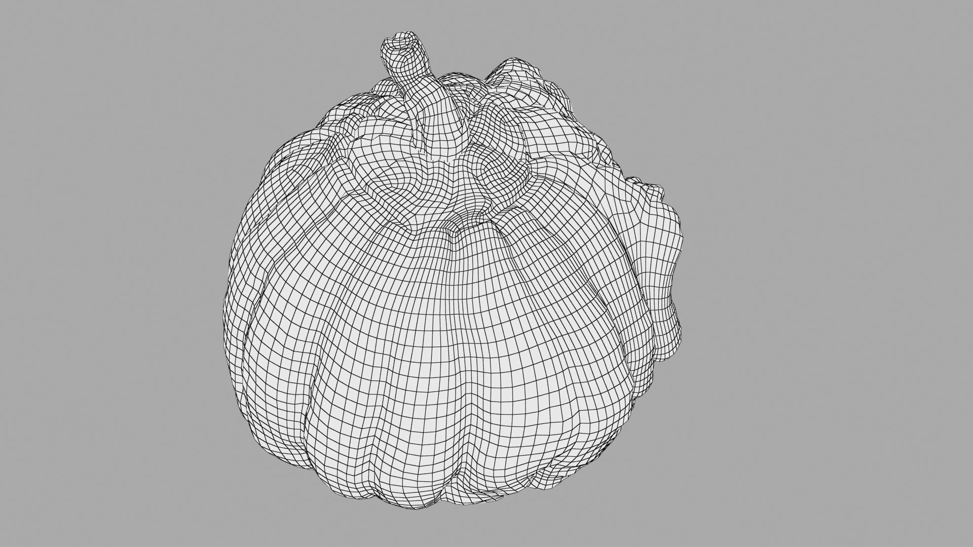 3D model Pumpkin halloween with glowing eyes VR / AR / low-poly | CGTrader