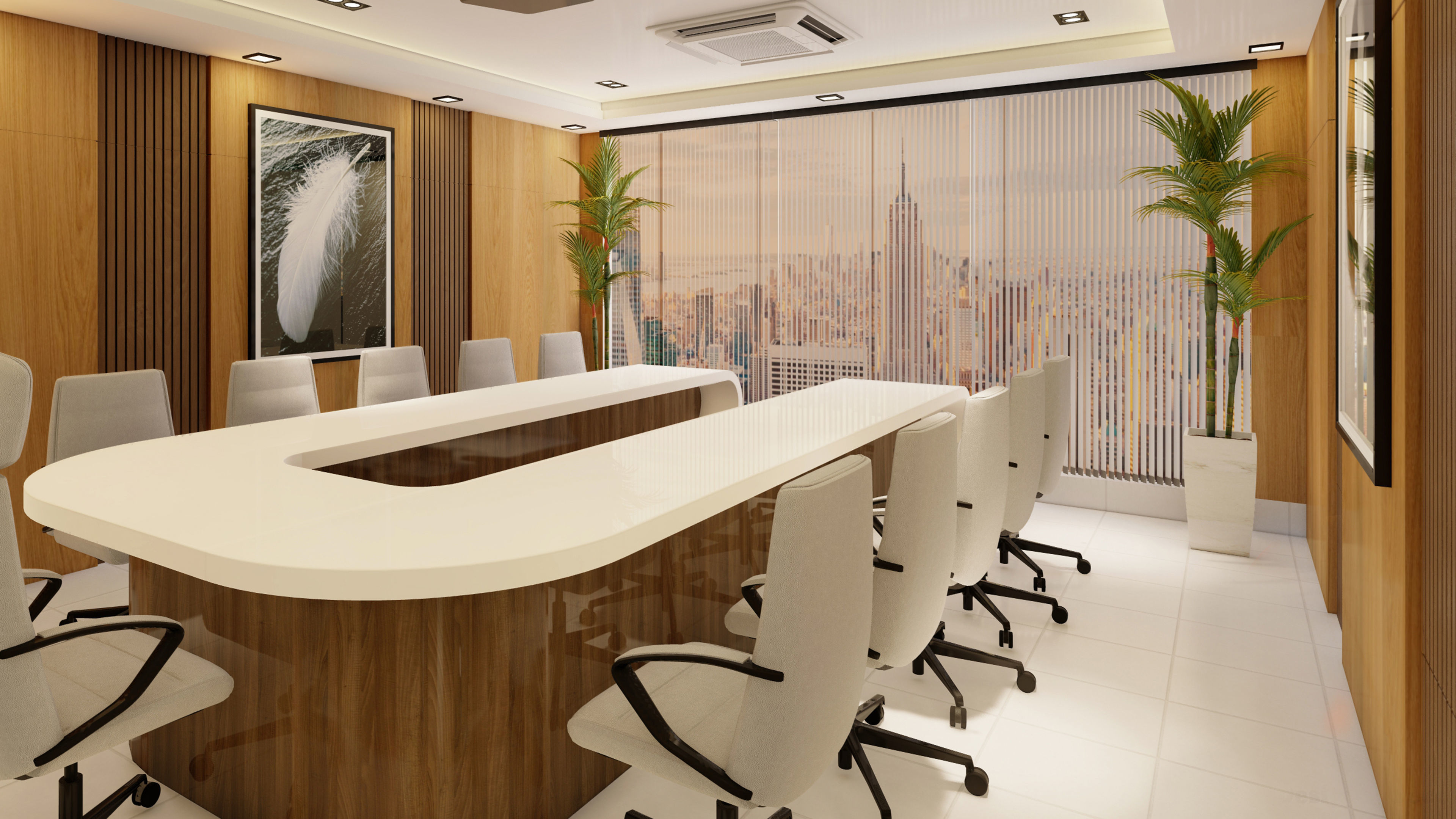 Conference room 3D model | CGTrader