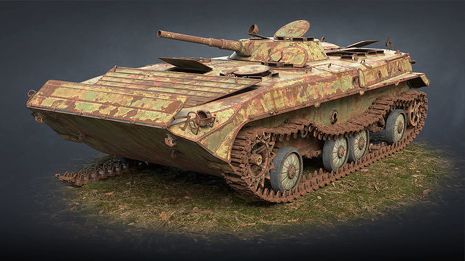 3D model BMP-1 IFV Abandoned VR / AR / low-poly | CGTrader
