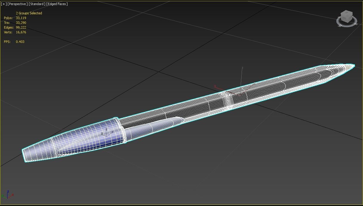 Bic Ballpoint Pen 3d Model 3D model | CGTrader