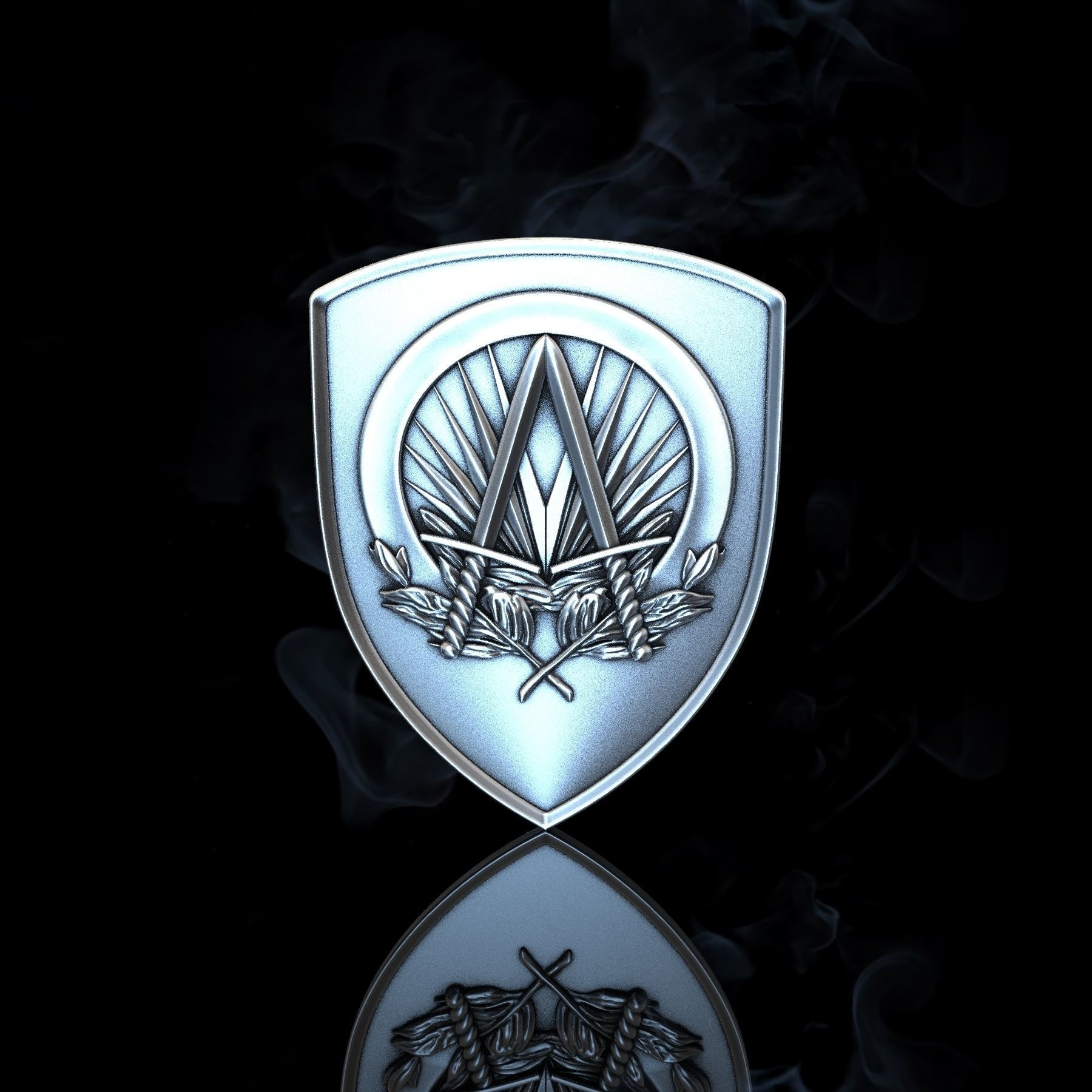 Form Emblem 3D model 3D printable | CGTrader