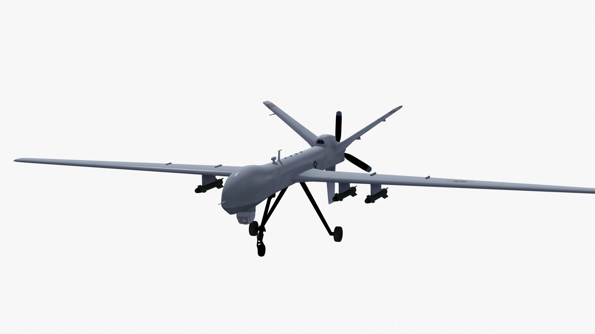 MQ-9 Reaper UAV 3D model | CGTrader