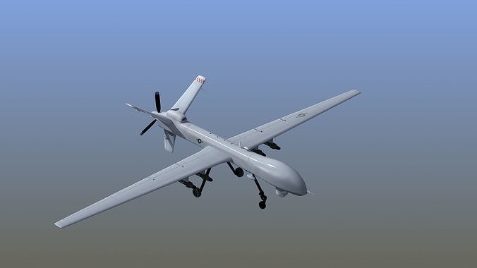 MQ-9 Reaper UAV 3D model | CGTrader