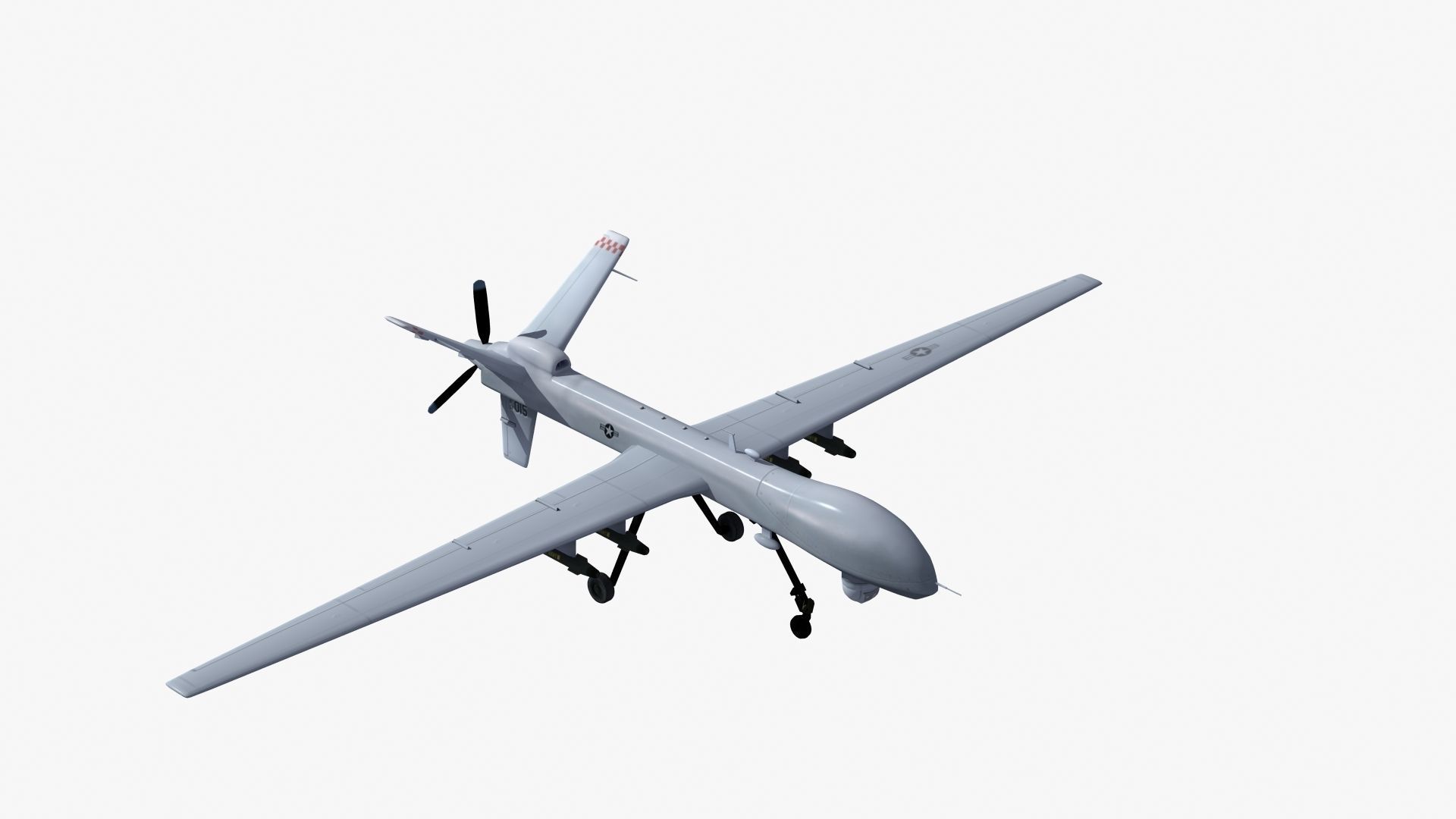 MQ-9 Reaper UAV 3D model | CGTrader