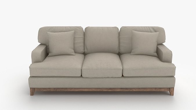 Ethan Allen Arcata sofa 3D model | CGTrader