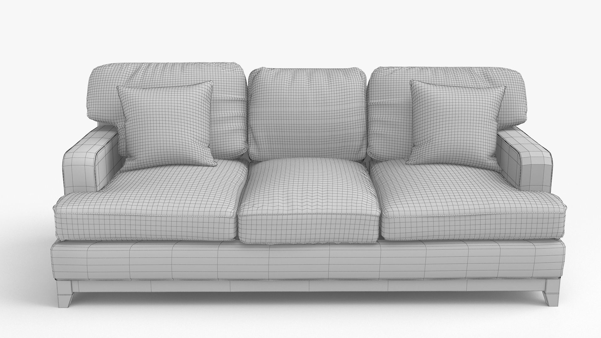 Ethan Allen Arcata sofa 3D model | CGTrader