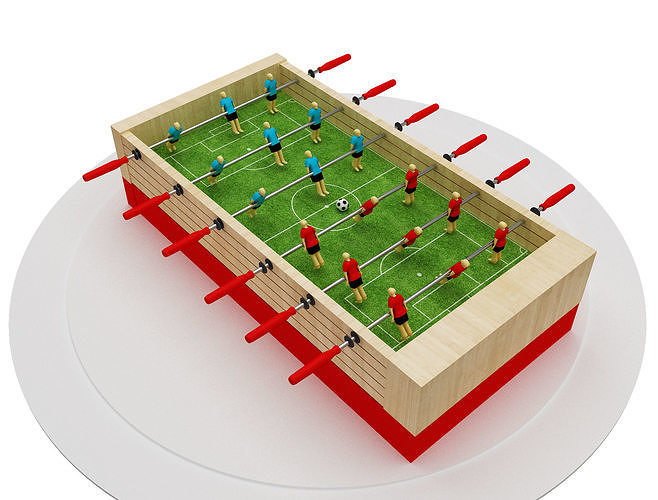 Soccer Football Game Table f28 3D model | CGTrader