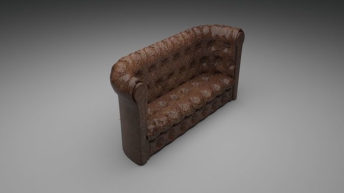 Chesterfield Sofa 3D model | CGTrader