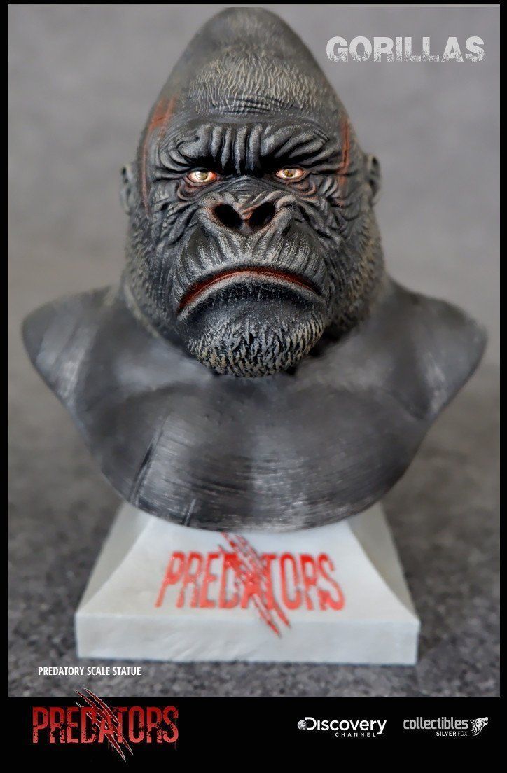 Silverback Gorilla 3D Model 3D model 3D printable | CGTrader