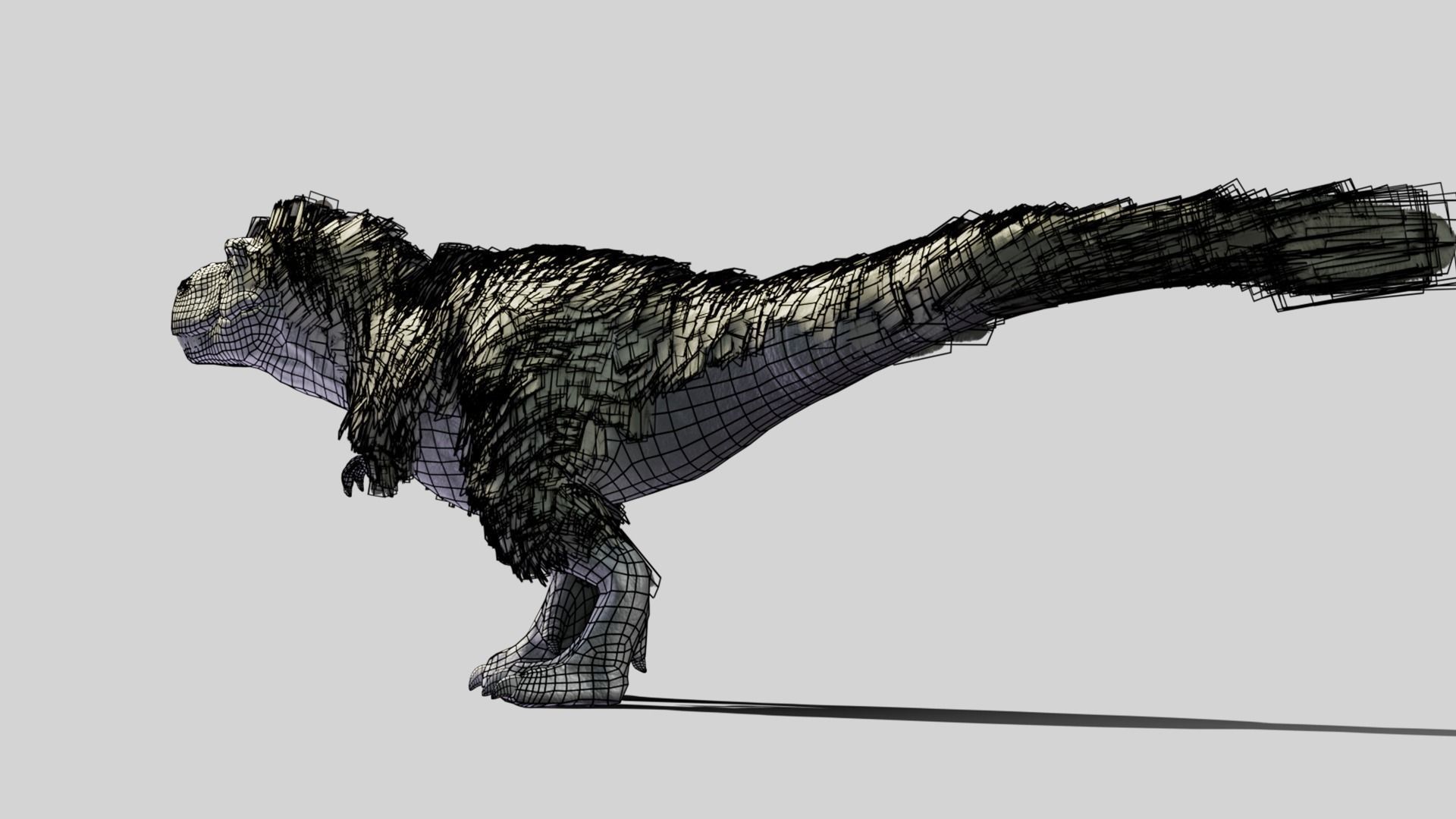 3D model Tyrannosaurus rex VR / AR / low-poly | CGTrader