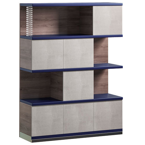 THREE SECTION BOOKCASE BY GIORGIO COLLECTION 3D model | CGTrader