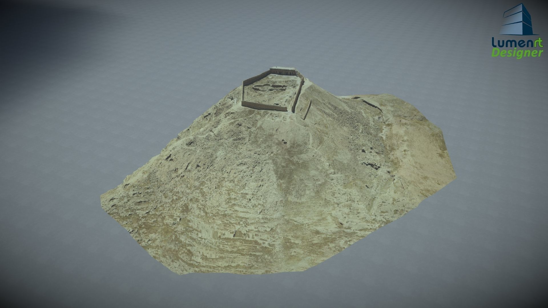 Mount of Temptation 3D model | CGTrader