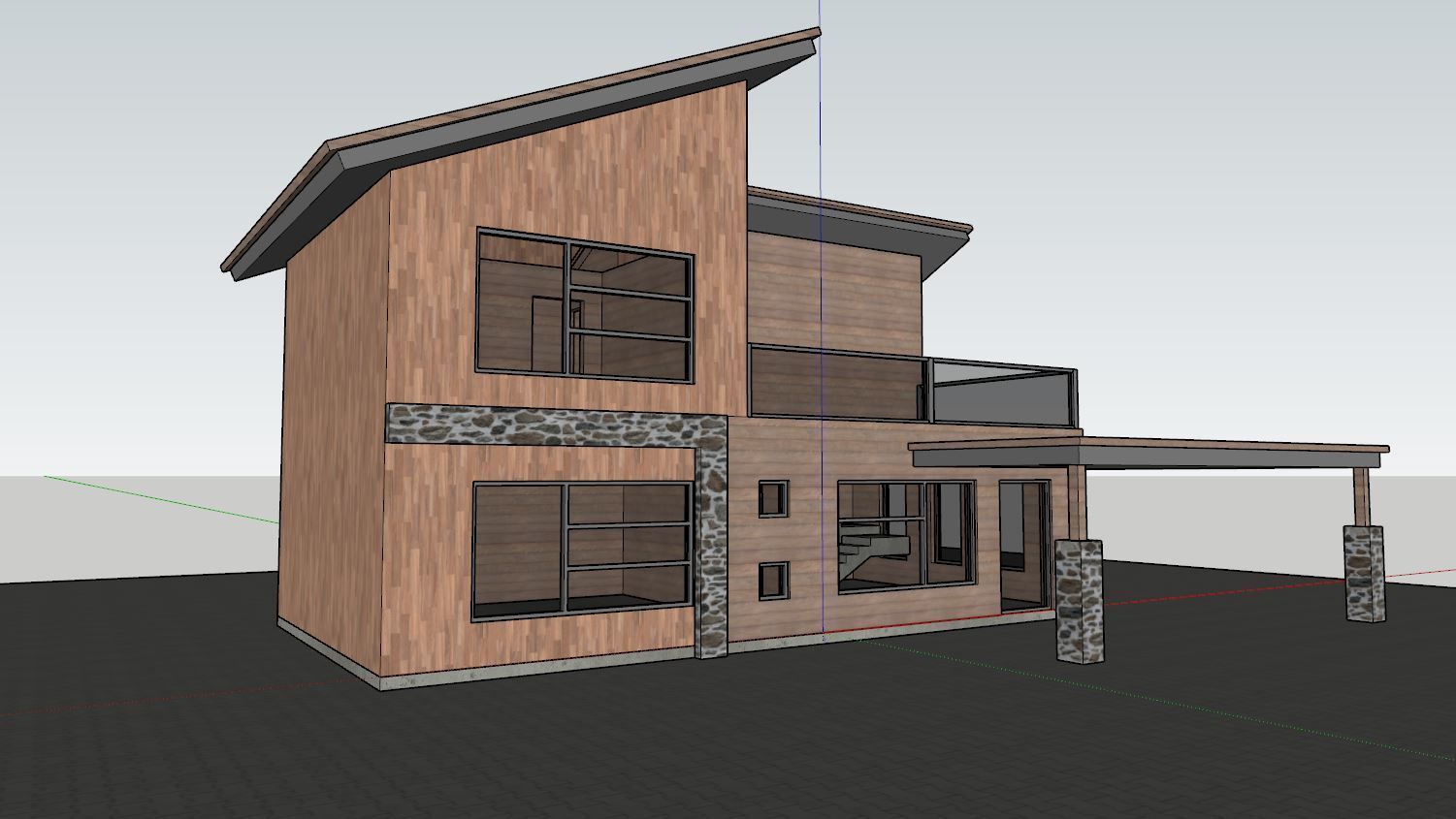 Modern House Design 3D model | CGTrader
