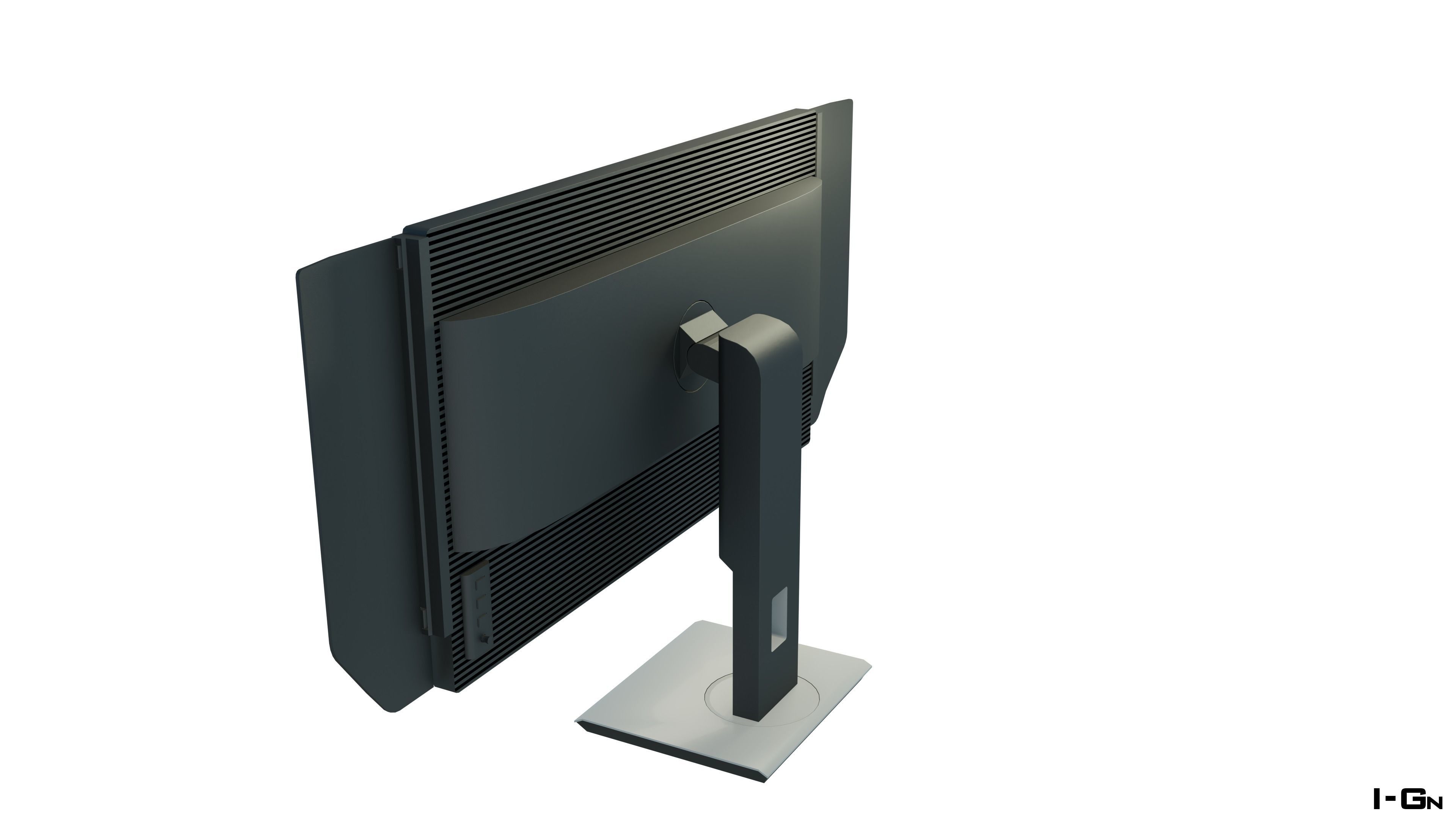 3D model Computer Monitor Flat 32 VR / AR / low-poly | CGTrader