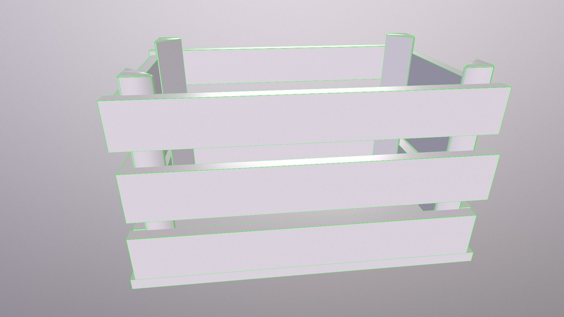 Stylized wood crate free VR / AR / low-poly 3D model | CGTrader