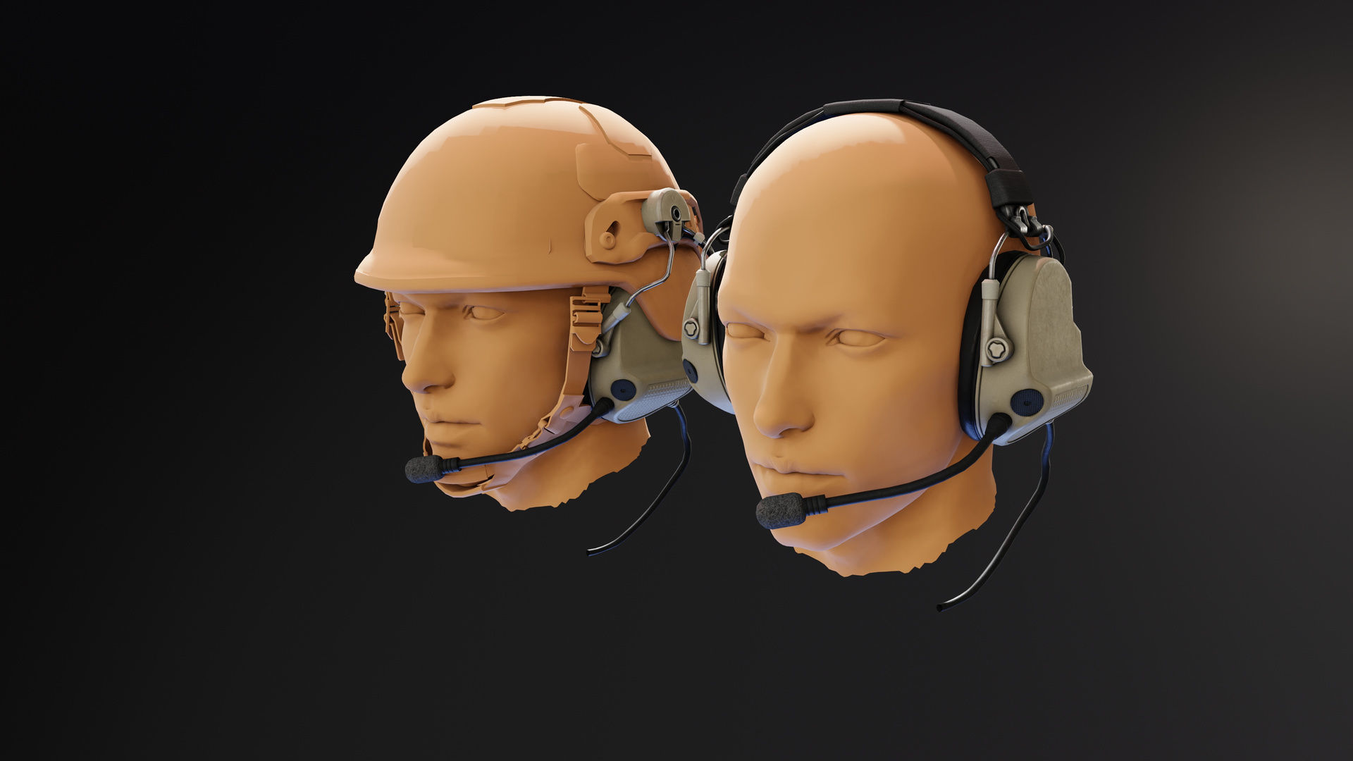 3D model Invisio T7 Headset VR / AR / low-poly | CGTrader