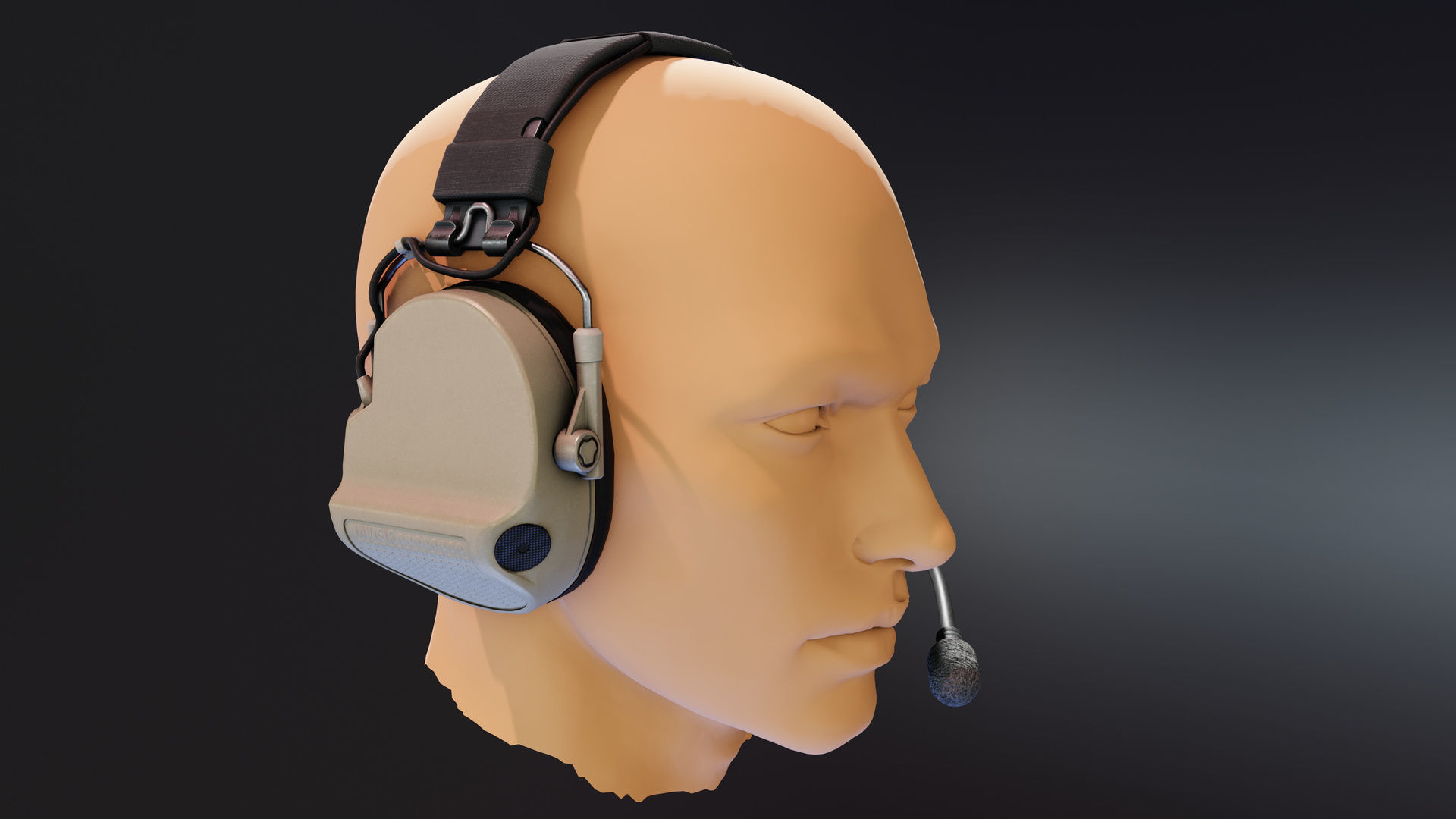 3D model Invisio T7 Headset VR / AR / low-poly | CGTrader