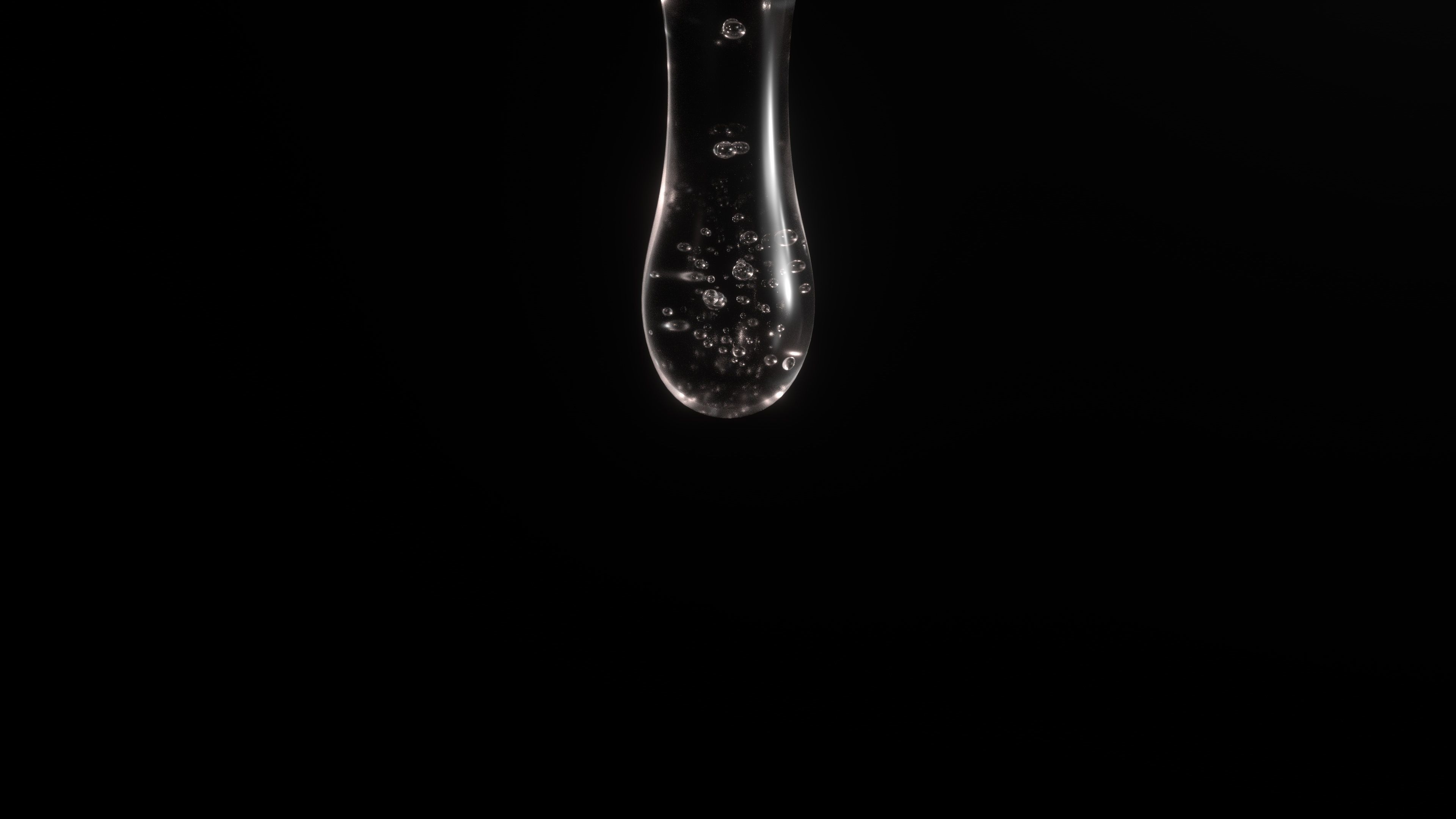 Serum Skincare Droplet 3D model animated | CGTrader