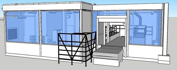 Layout Packing Bags 1 Ton 3D model | CGTrader