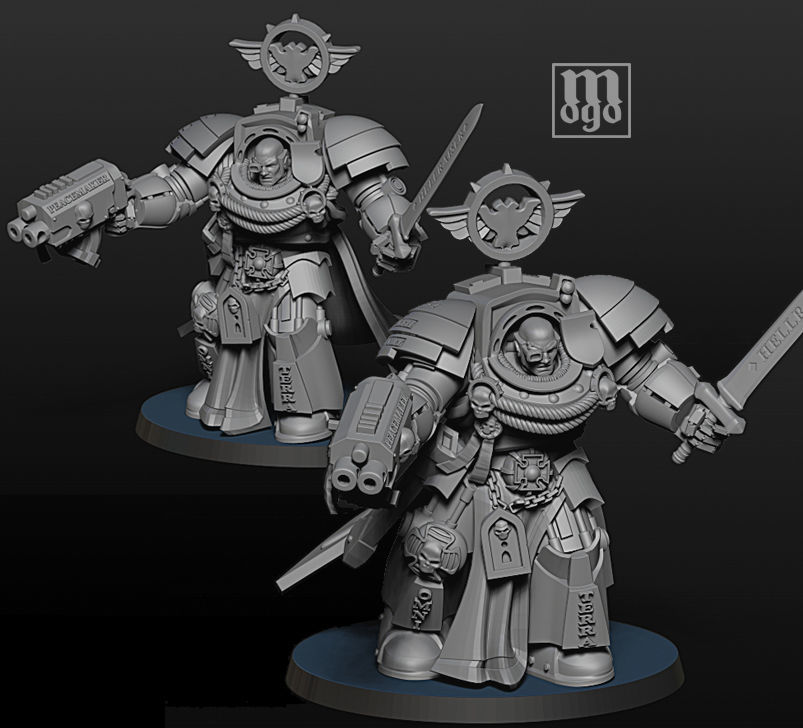 LORDS OF TERRA TERMINATORS - PRIMARIS TRUESCALE 3D model | CGTrader