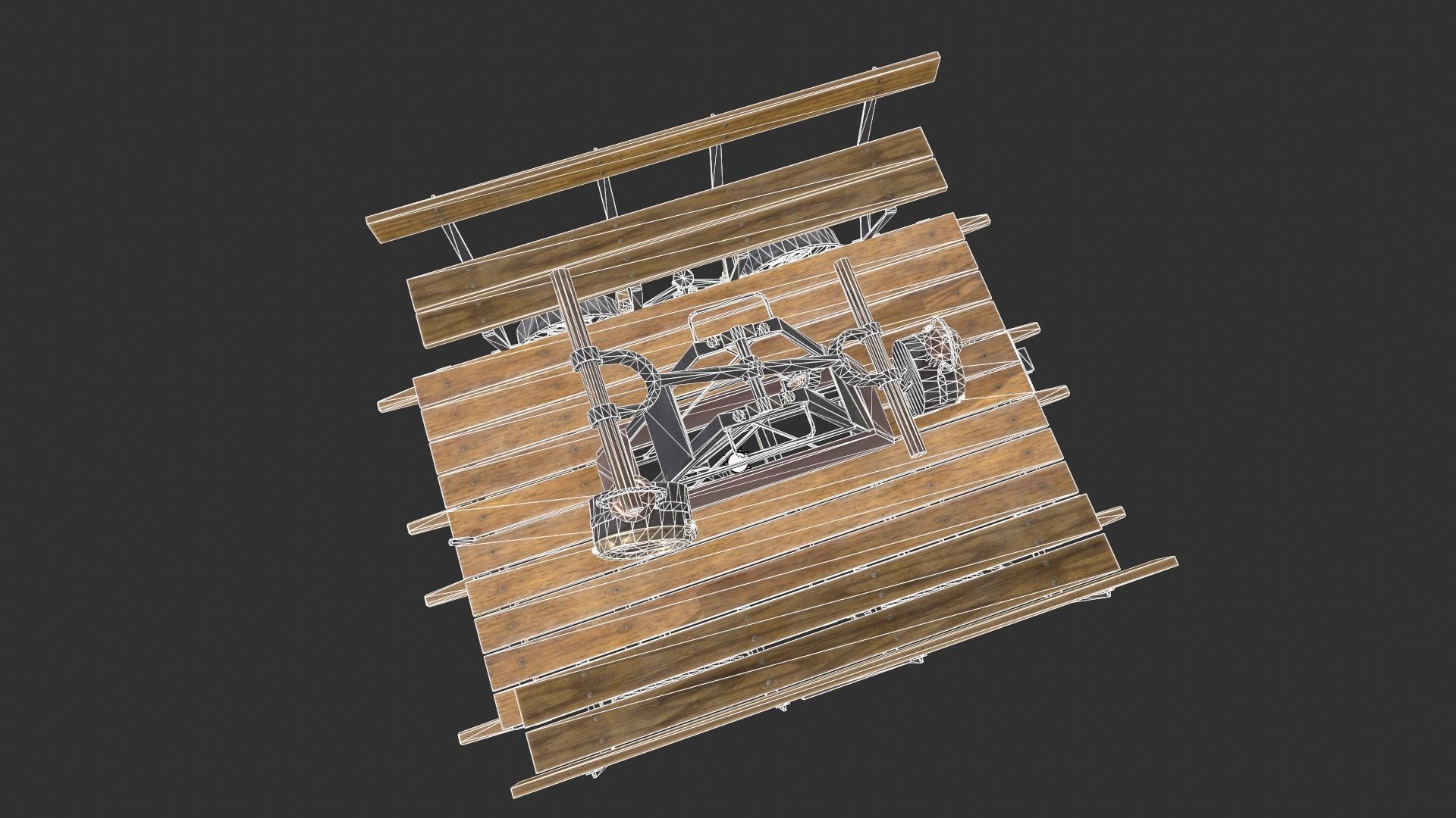 3D model Handcar VR / AR / low-poly | CGTrader