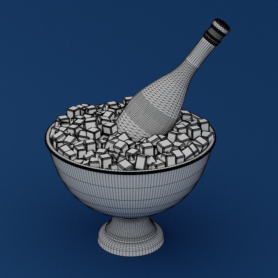 Ice bucket 3D model | CGTrader
