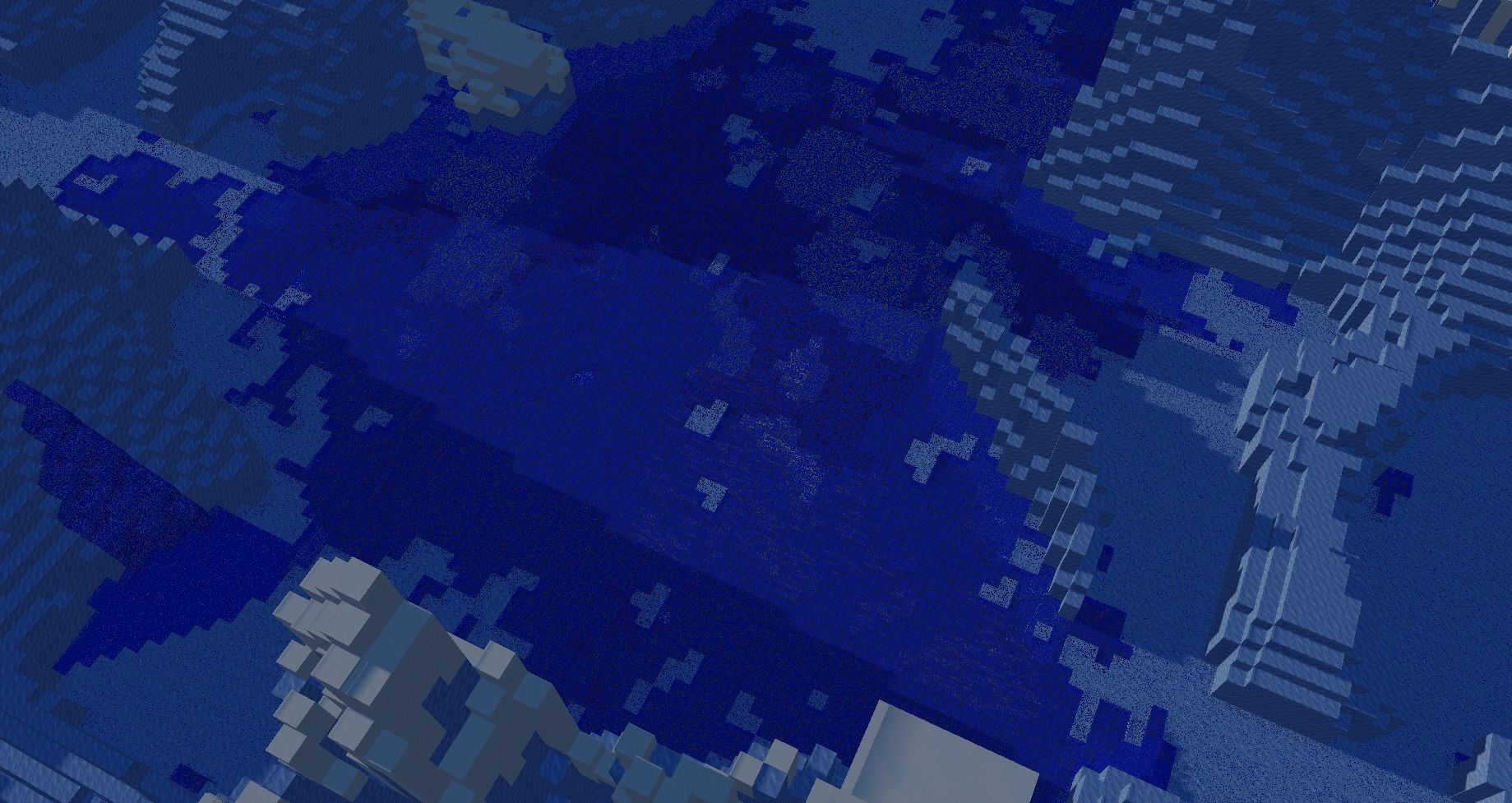 Minecraft Dynamic Ice Landscape 3D model | CGTrader