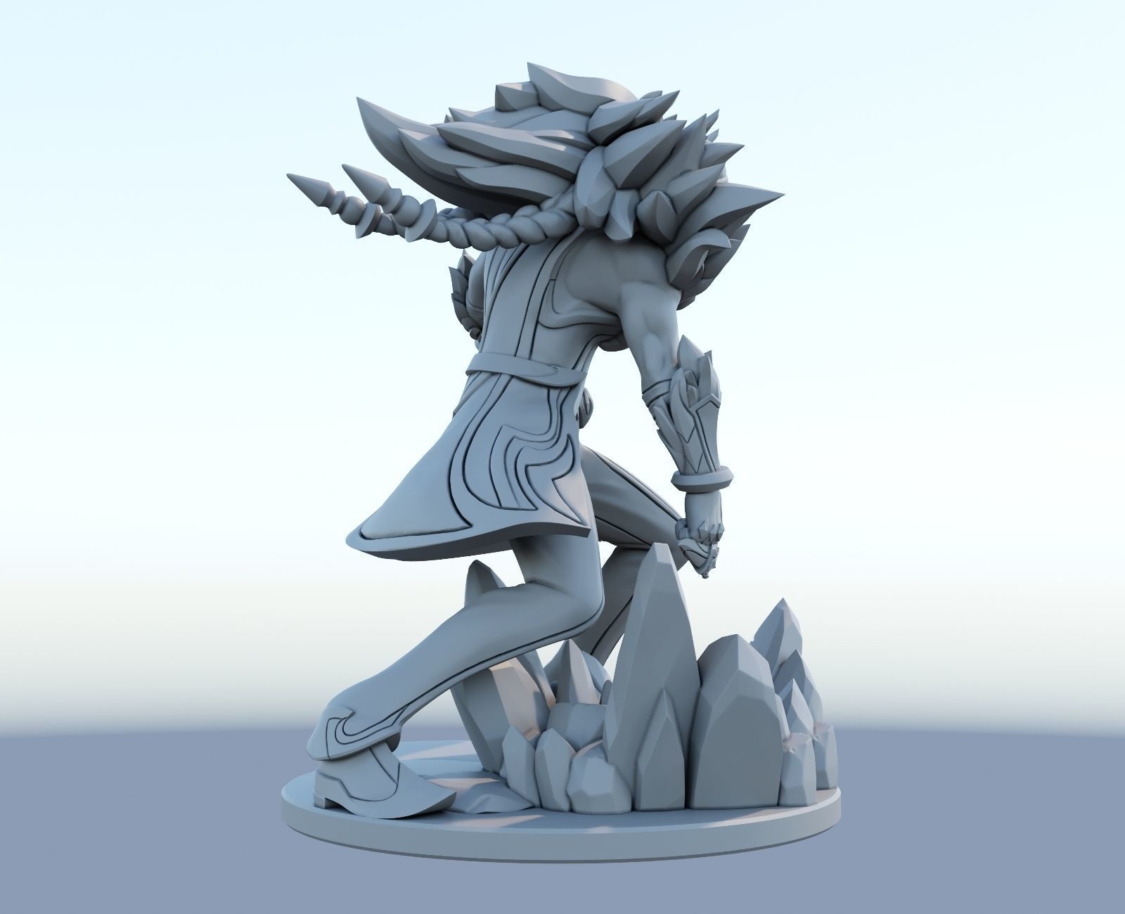 sett league of legends 3d print model 3D model 3D printable | CGTrader