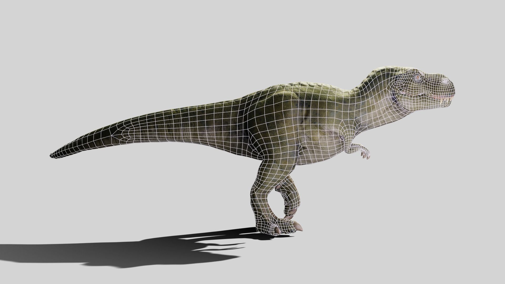 3D model Tyrannosaurus rex VR / AR / low-poly | CGTrader