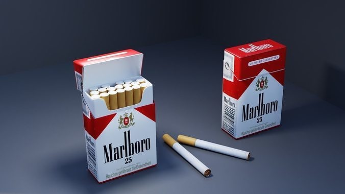 3D model Cigarette pack VR / AR / low-poly | CGTrader