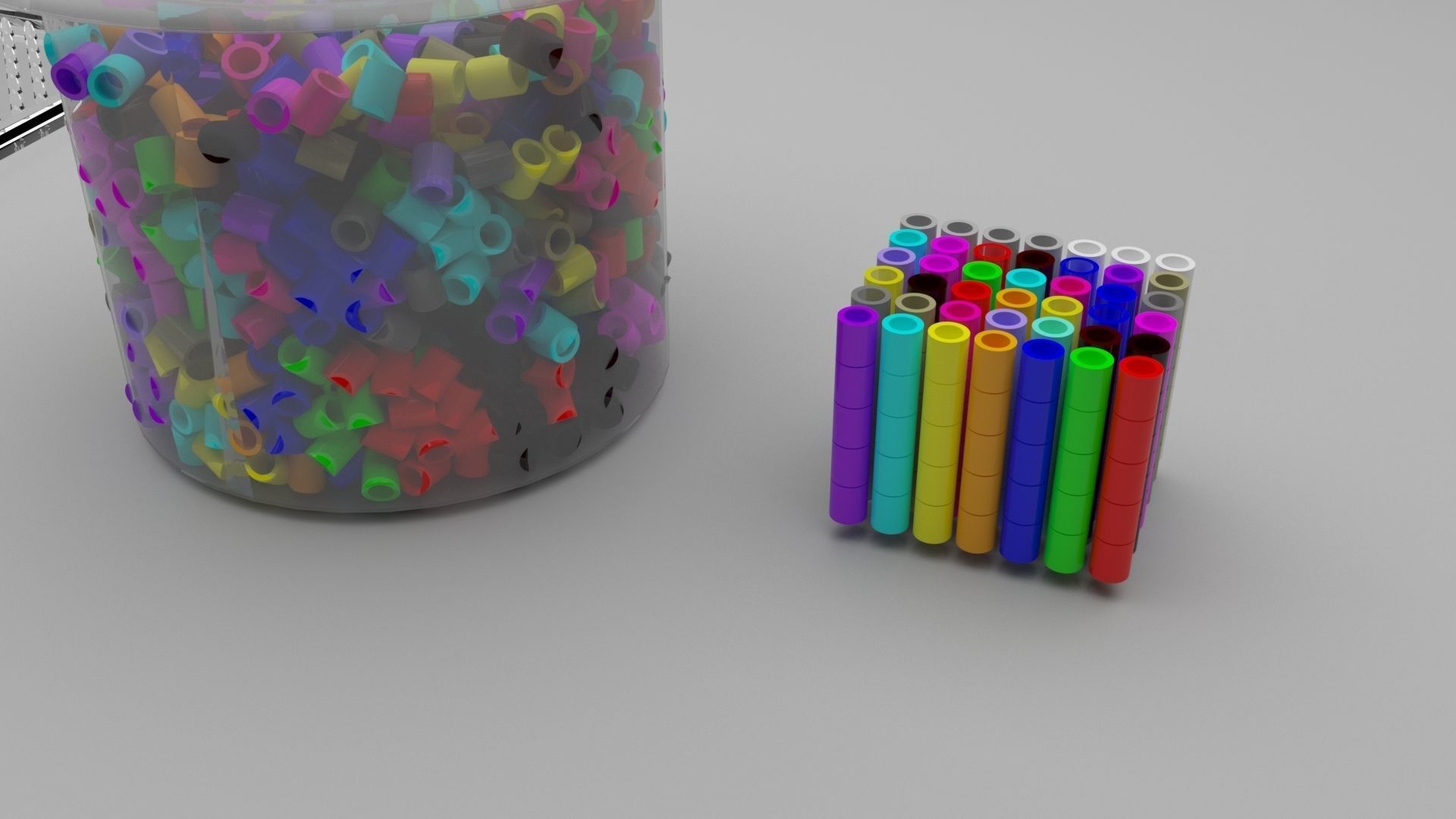 Hama Beads 3D model | CGTrader
