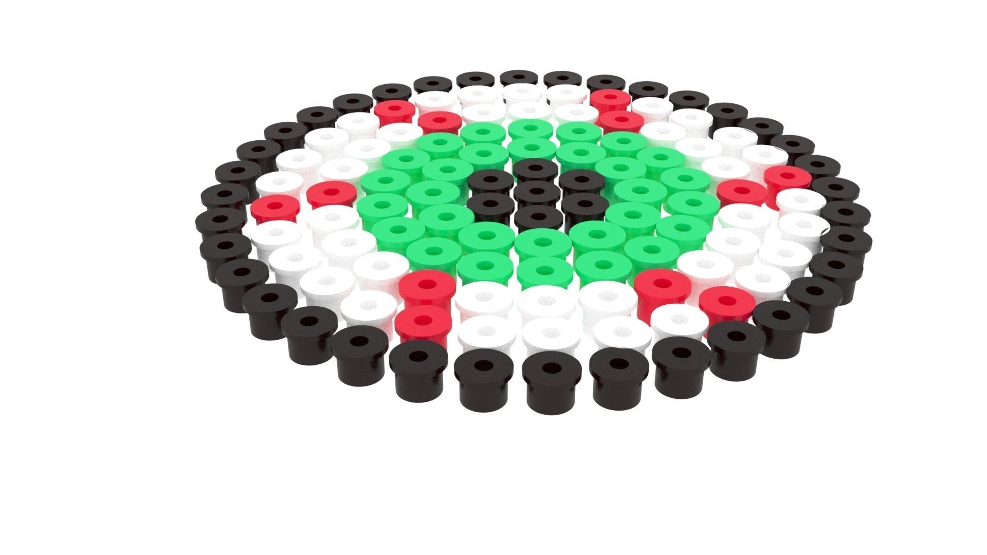 Hama Beads Crafts 3D model | CGTrader