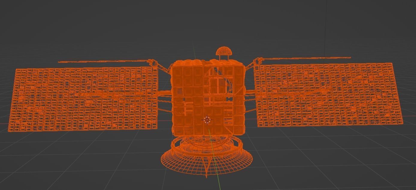 Post Apocalyptic Sci-fi Damaged Satellite 3D model | CGTrader
