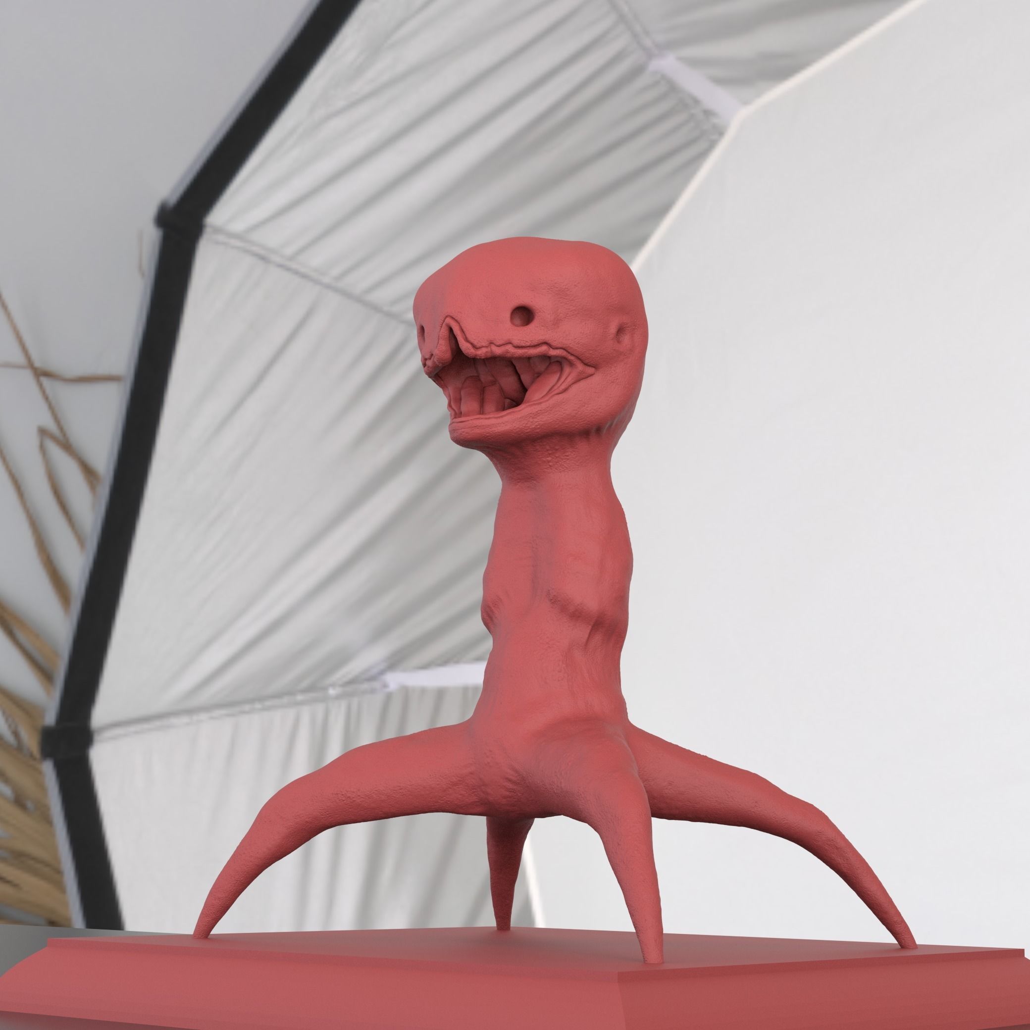 Realistic Minecraft Creeper available for print 3D model 3D printable ...