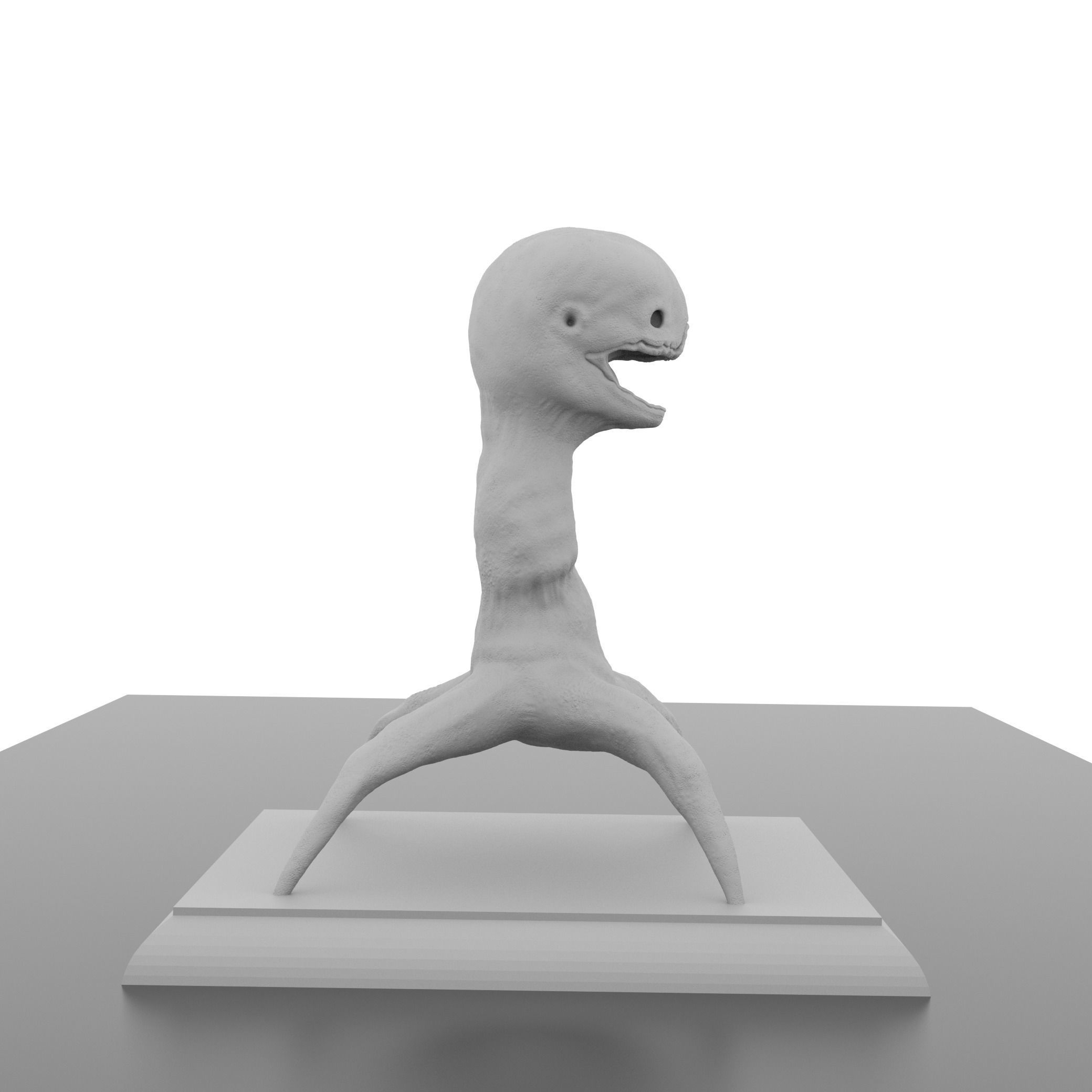 Realistic Minecraft Creeper available for print 3D model 3D printable ...