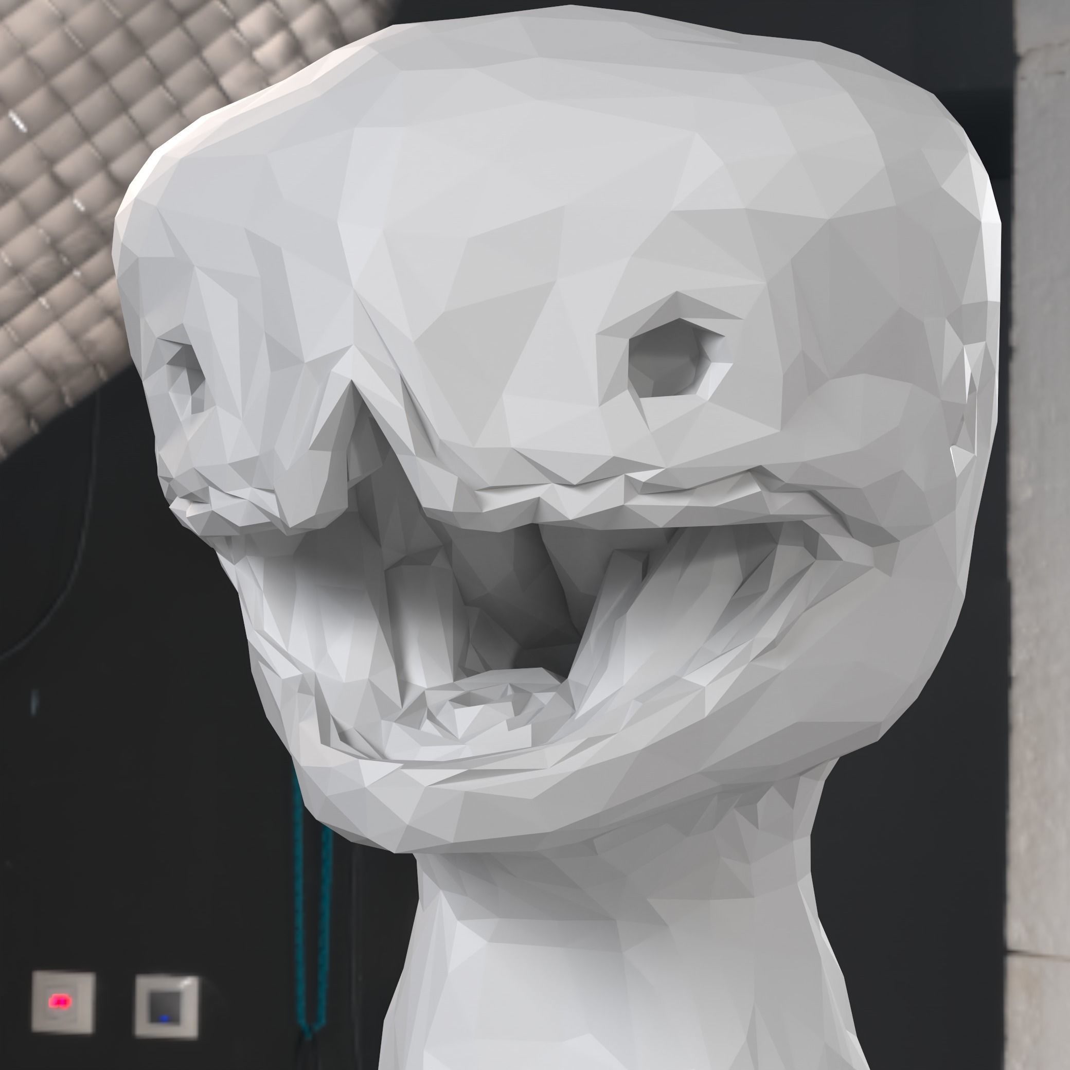 Realistic Minecraft Creeper available for print 3D model 3D printable ...